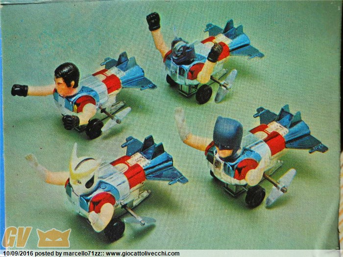 Mercatino: Bionic Man Superman Car Toy Made In Hong Kong Toys Vintage ...