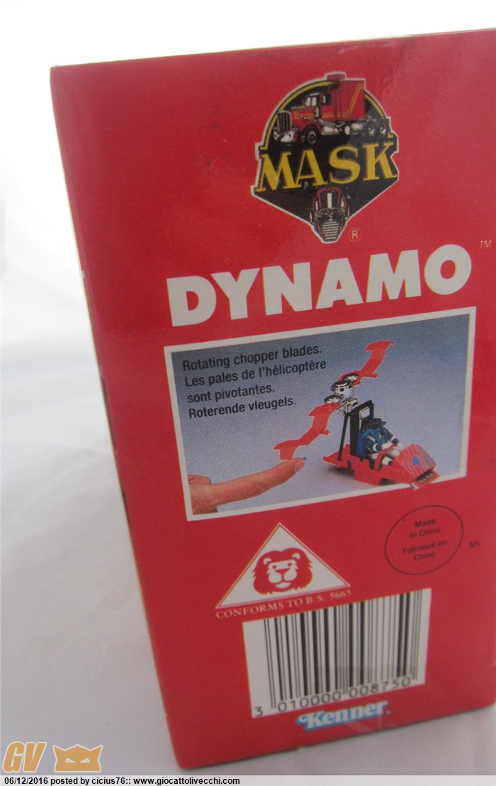 Mercatino: Mask Kenner Dynamo!Misb!Sigillato! - GiocattoliVecchi.com