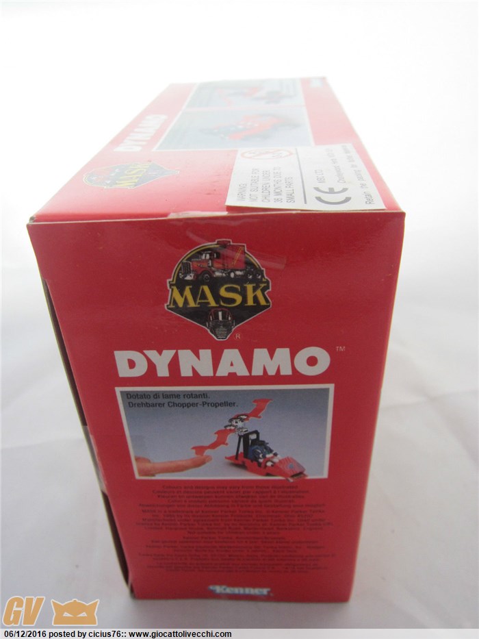 Mercatino: Mask Kenner Dynamo!Misb!Sigillato! - GiocattoliVecchi.com