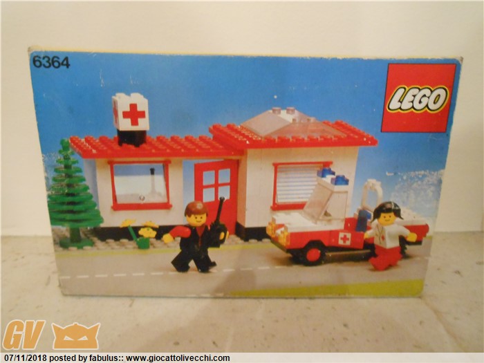 Mercatino: Lego 6364 Unita` Paramedica Scatola Italiana Competo ...