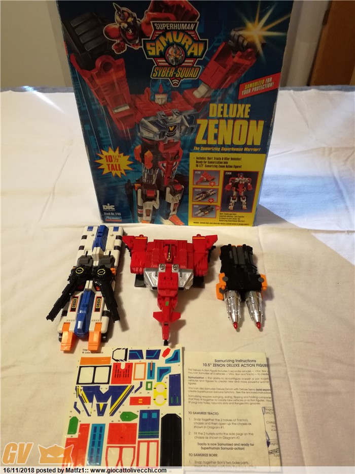 Mercatino: Zenon De Luxe Samurai Superhuman Syber Squad ...