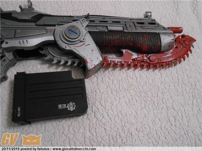 Mercatino: Gear Of War 2 Lancer Replica Scala 1:1 Epic Game Neca ...