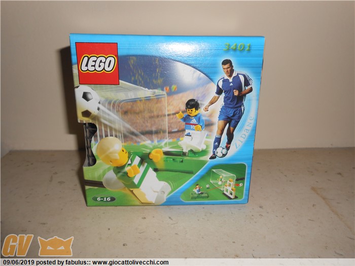 Mercatino: Lego 3401 Zidane Nuovo Fondo Di Magazzino - GiocattoliVecchi.com