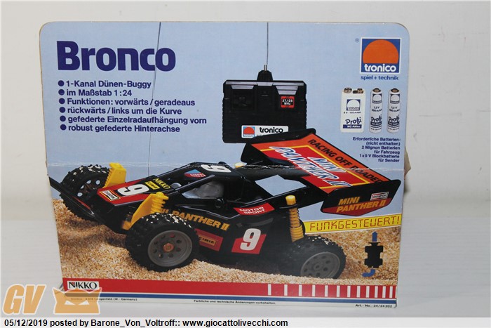 Mercatino: Nikko Tronico Bronco / Mini Panther Ii Nuova ...