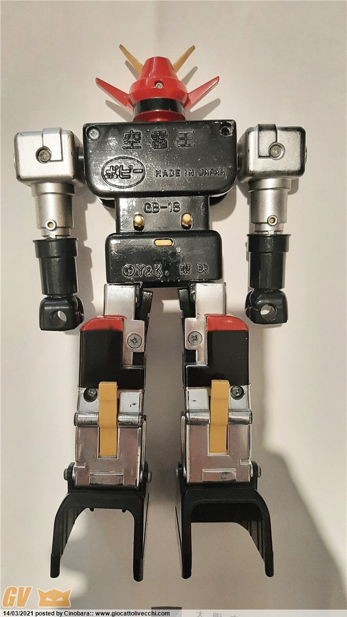 Mercatino: God Sigma Deluxe Made In Japan Robot Tuono Kuraiou Popy ...