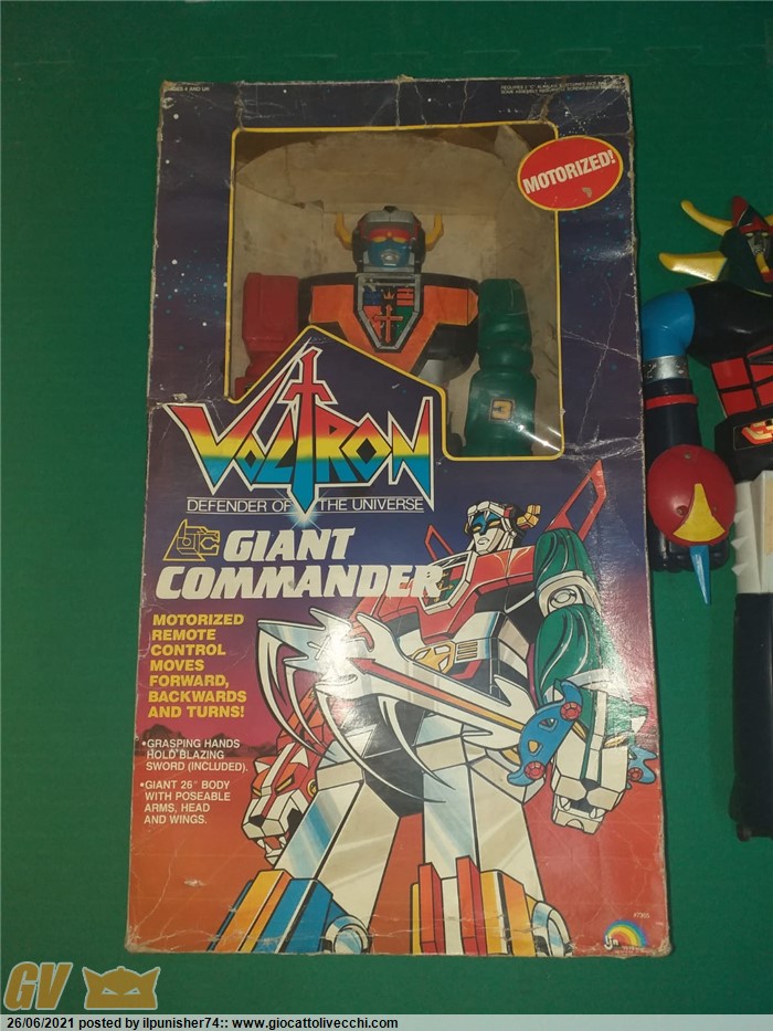 Mercatino: Jumbo Voltron Con Box - GiocattoliVecchi.com