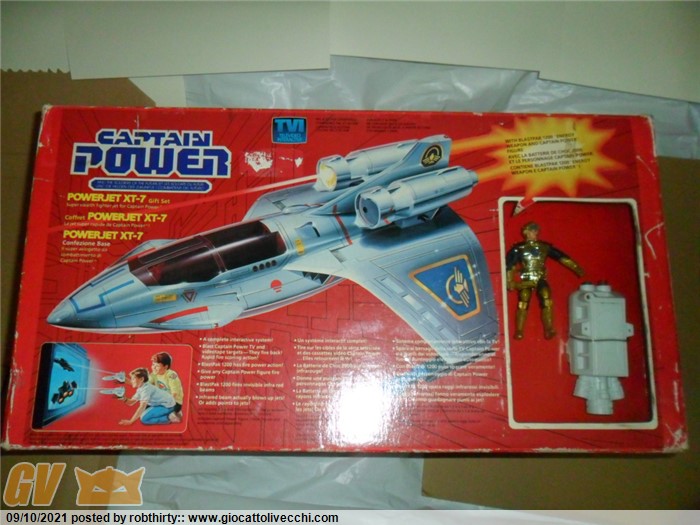 Mercatino: Captain Power Powerjet Xt-7 Fondo Di Magazzino ...