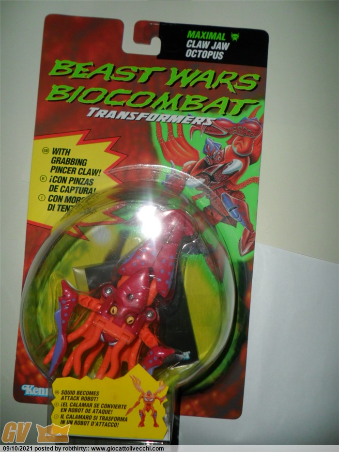 Mercatino: Octopus Transformers Beast Wars - Kenner - Gig - 1997 ...