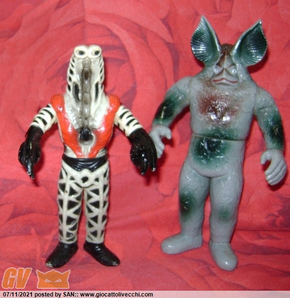 Mercatino: Lotto #1 Ultraman Monster - Kaijuu 6": Alien Icarus + Alien ...