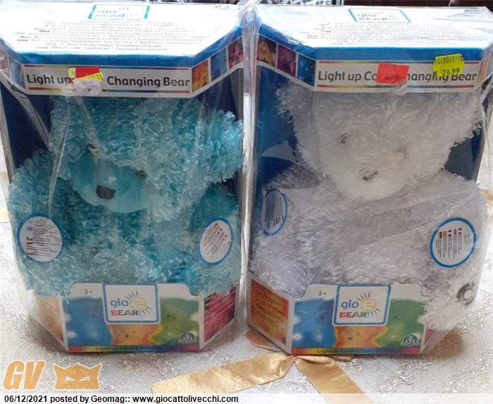 Mercatino: Due Peluche Glo Bear Rarissimi Prezzo Regalo ...