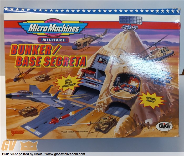 Mercatino: Micro Machines Bunker Base Segreta - GiocattoliVecchi.com