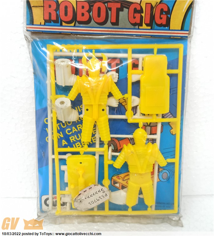 Mercatino: Mini Robot Gig Vintage Toys Gig 1970 Mini Jumbo Robot New ...