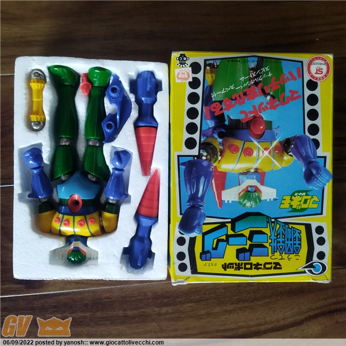 Mercatino: Jeeg Robot D`Acciaio Trivelle A Punta `75 Takara Magnetico ...