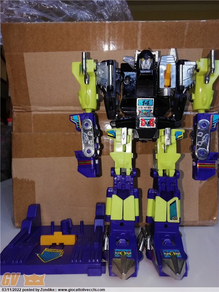 Mercatino: Diaclone Tf1 Fightbot (Ko Del Diagats) Loose ...