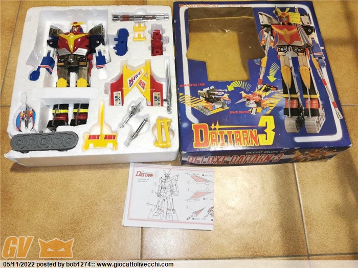 Mercatino: Daitarn 3 Dx Sunrise 1984 Vintage Deluxe - Daitan 3 ...