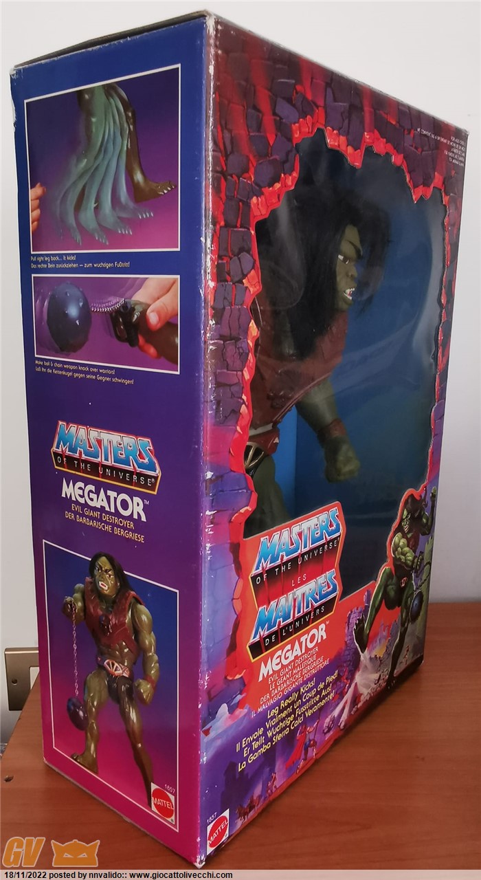 Mercatino: Masters Of The Universe Megator Motu 1986 Mattel ...