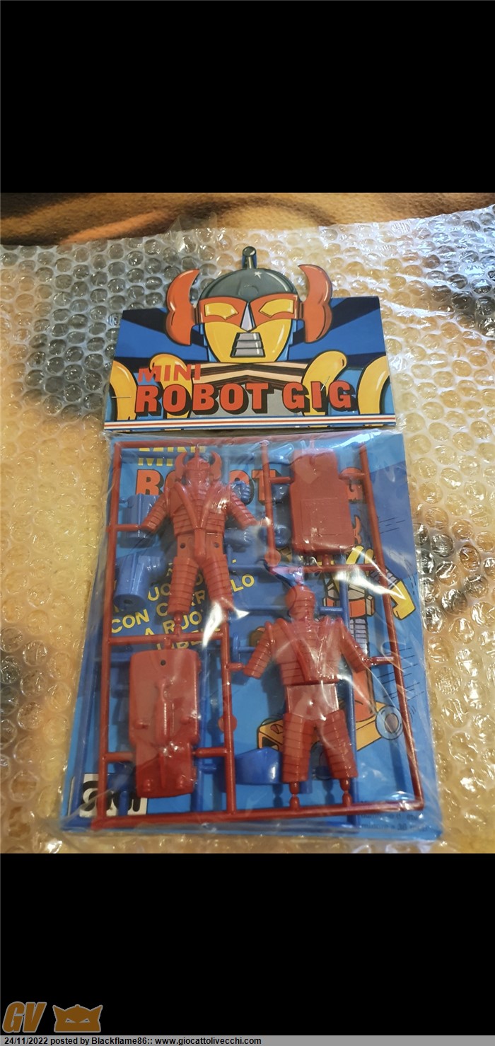Mercatino: Mini Robot Gig Vintage Anni 70 Made In Hong Kong Da Montare ...