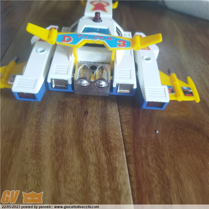 Mercatino: Daitarn 3 Mach Patrol Dx Clover Die-Cast Metal Japan Ditarn ...