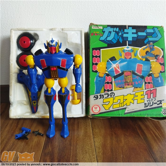 Mercatino: Gakeen Gakin Magnetico Robot Magnemo Takara Japan Vintage ...