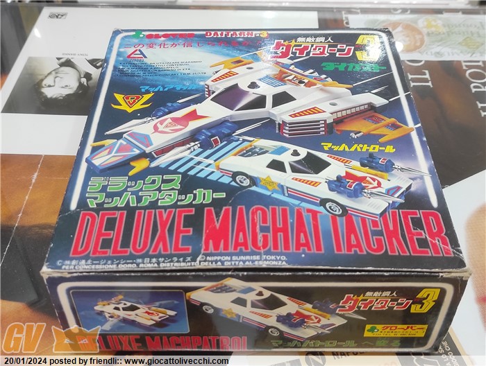 Mercatino: Daitarn Iii Mach Patrol Clover Al-Es In Box - Made In Macao ...