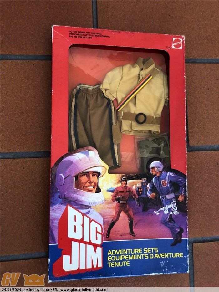 Mercatino: Big Jim Outfit Mattel 7148 Guardia Al Quartier Generale ...