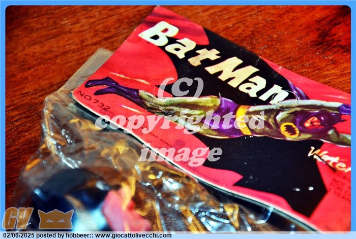 Mercatino: Pistola Acqua Batman Vintage Made In Hong Kong Anni `60 - Spedito - GiocattoliVecchi.com